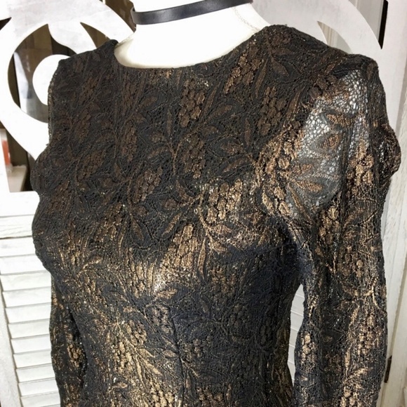 2B.Rych | Dresses | Cocktail Dress Size 4 Bronze | Poshmark